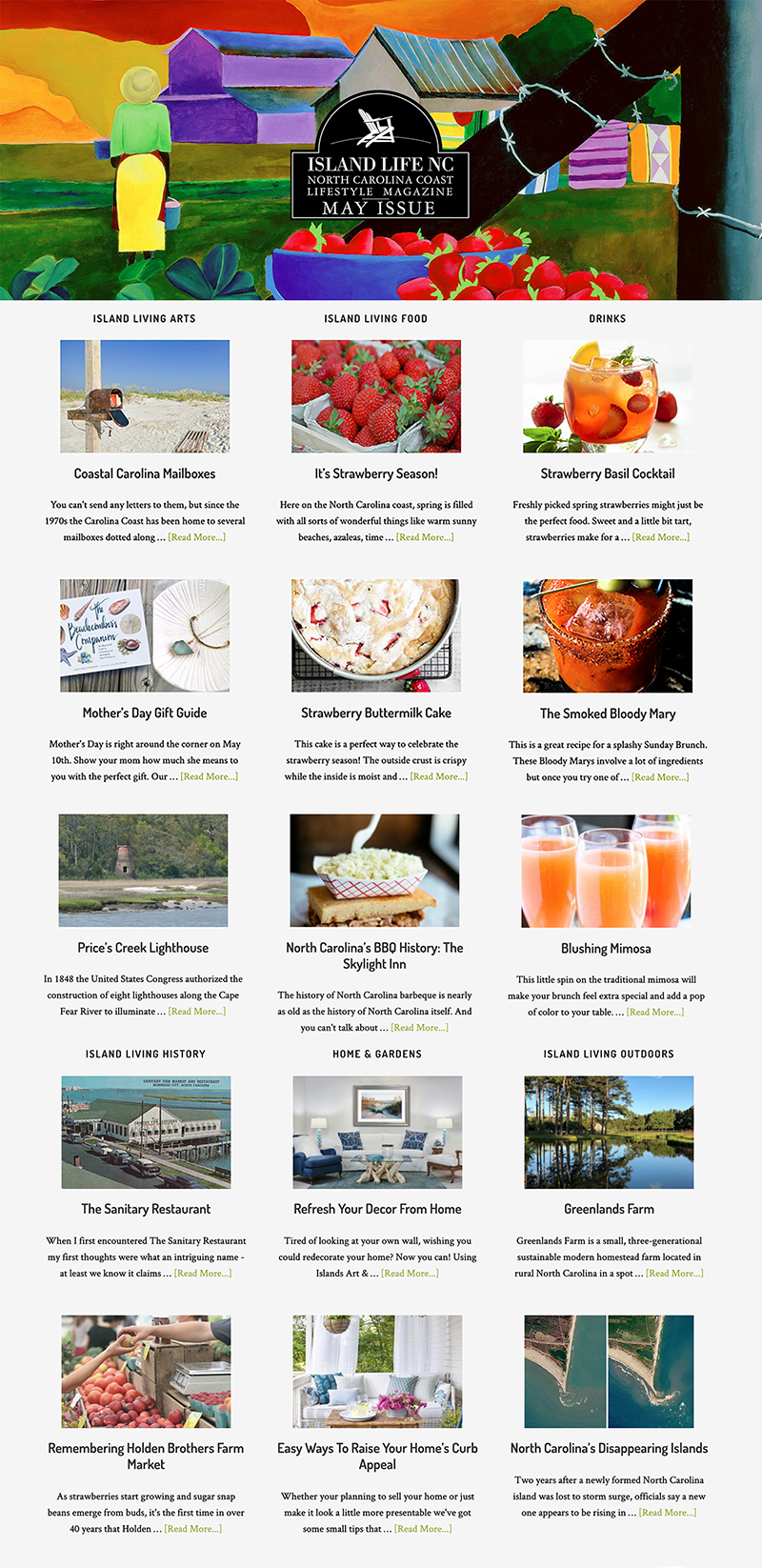 Read The May Issue of Island Life NC! - SunsetNC.com