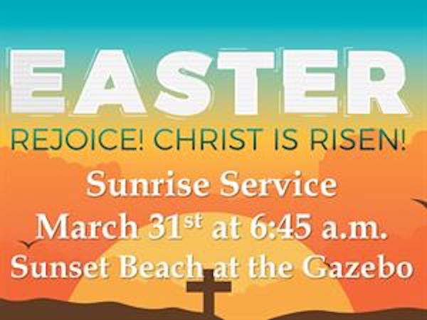 Easter Morning Beach Services - SunsetNC.com