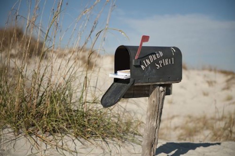 The Kindred Spirit Mailbox By Lynn Nesmith - SunsetNC.com