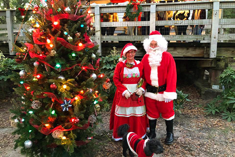 Christmas-at-the-Old-Sunset Beach Bridge - SunsetNC.com